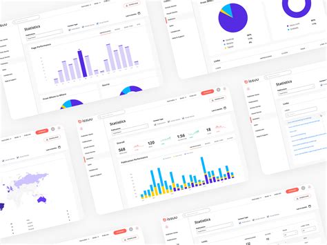 Issuu Analytics Page By Kasia Żukowska On Dribbble
