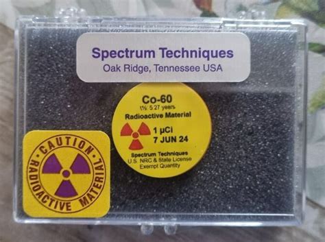 Cobalt 60 Radiation Energy