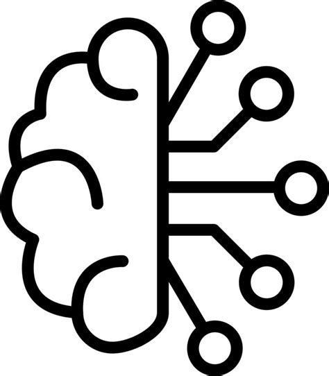 Artificial Intelligence Vector Icon 19820397 Vector Art At Vecteezy