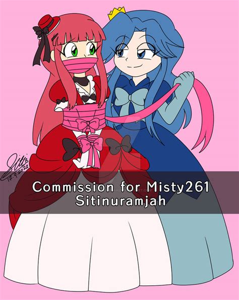 Commprincess Misty Wrapped Ribbon By Laz By Sitinuramjah On Deviantart
