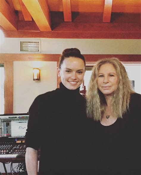 Daisy Ridley Calls Duet Partner Barbra Streisand Legendary