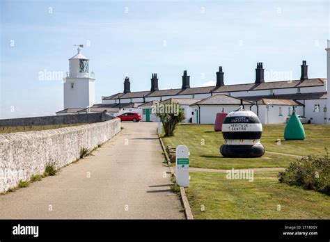 The Lizard Lighthouse At Lizard Point Cornwall Most Southerly Point On Mainland Great Britain