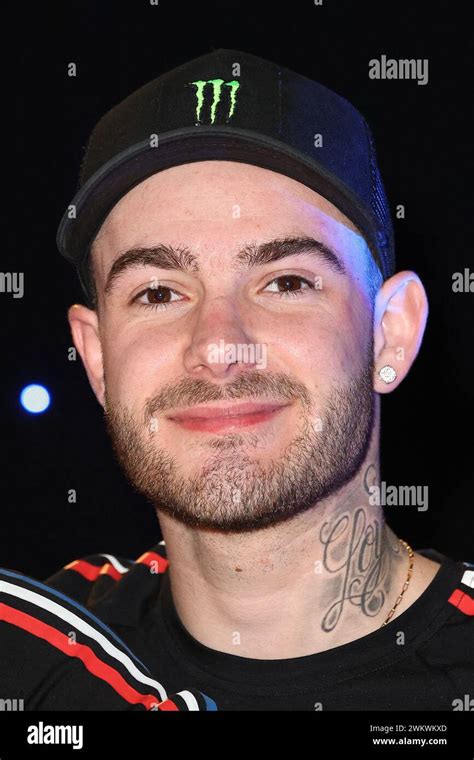 Paris France 22nd Feb 2024 Street Skateboard World Champion Aurelien Giraud Unveils His Wax