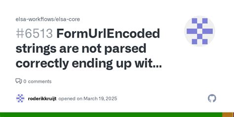 Formurlencoded Strings Are Not Parsed Correctly Ending Up With An Error Parsing As Json Is
