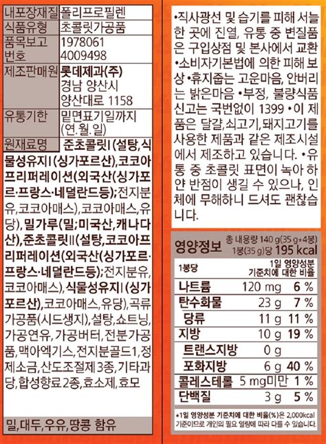 크런키 빼빼로 39g 한품 한국을 내품에 미국에서 한국 쇼핑은 한품