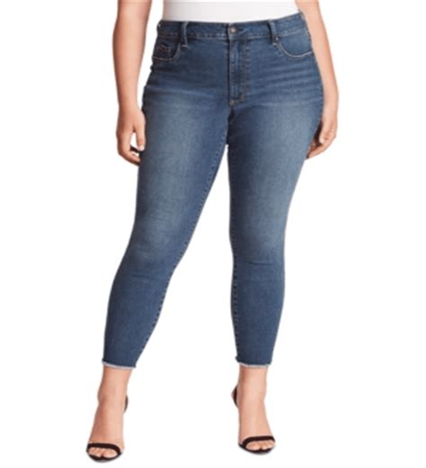 Jessica Simpson Womens Kiss Me Skinny Ankle Jeans Blue Size 20w
