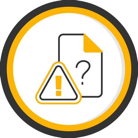 File Not Found Error Line Two Color Circle 67511167 Vector Art At Vecteezy