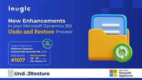 New Enhancements In Your Microsoft Dynamics 365 Undo And Restore Process Microsoft Dynamics