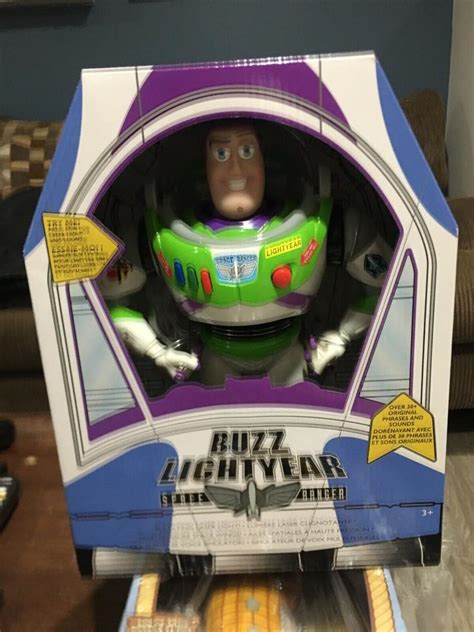 New Toy Story Advance 12 Buzz Lightyear Pop Out Wing Talking Action