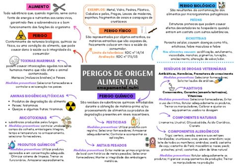 Mapa Mental Higiene Dos Alimentos Pdf