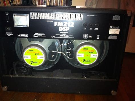 Fender Fm 212 Dsp Black Gear Garage Reverb