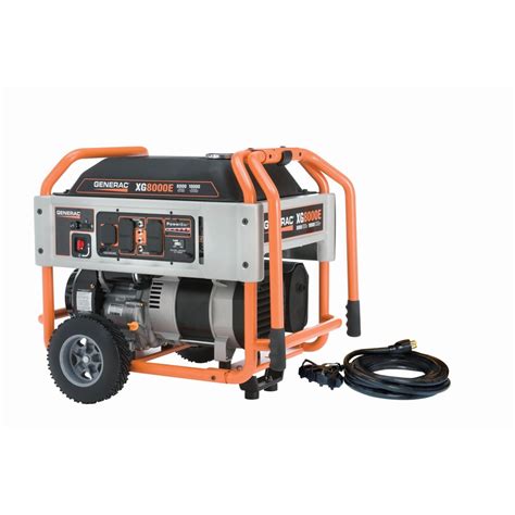 Generac XG Running Watts Portable Generator With Generac Engine At Lowes