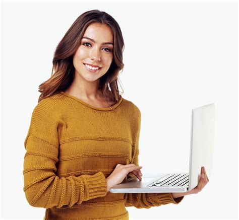 Premium Photo Happy Woman Web Designer And Laptop For Software
