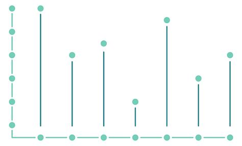 Graph Template Column Line Chart Data Statistic Stock Illustration