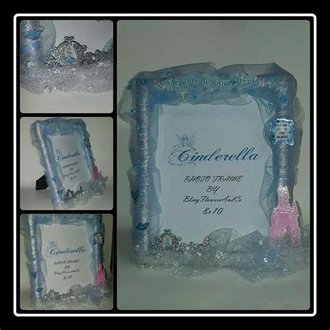 Cinderella Picture Frame Dreams Do Come True Etsy Cinderella Pictures Cinderella Theme Frame