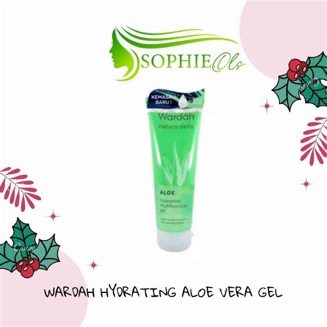 Jual Wardah Hydrating Aloe Vera Gel Shopee Indonesia