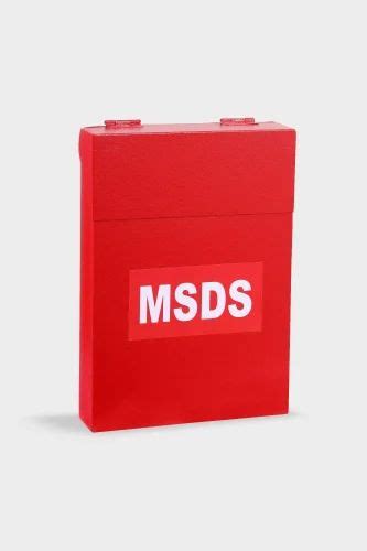 Material Safety Data Sheet Msds Box At ₹ 1900piece Safety Data Sheet