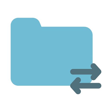 Folder Icon Solid Two Color 15623315 Vector Art At Vecteezy