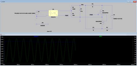 LTspice 2 Grounds For AC PWM Control By Mosfets Electrical Engineering Stack Exchange