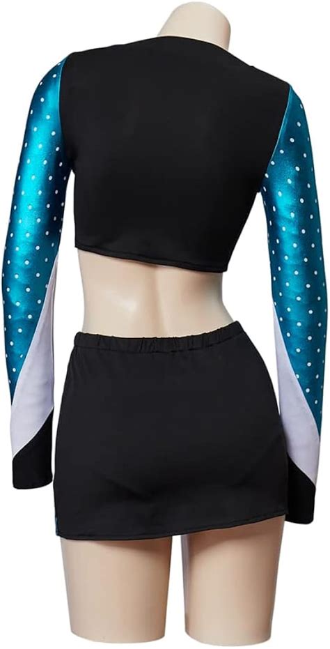 Buy Maddie Cheerleader Costume Maddy Perez Cheer Outfit Long Sleeve