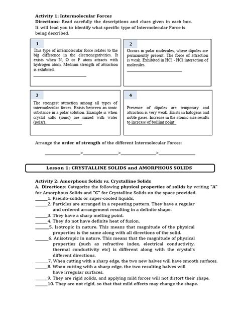Gen Chem 2 Module 2 Activity Pdf