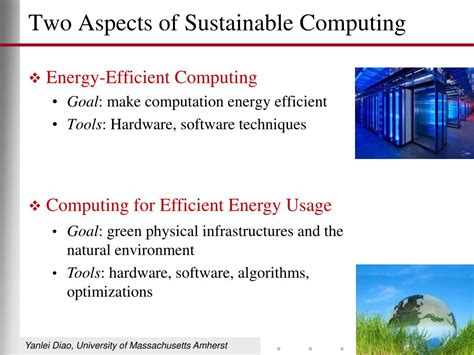 Ppt Energy Efficient Computing And Computing For Efficient Energy