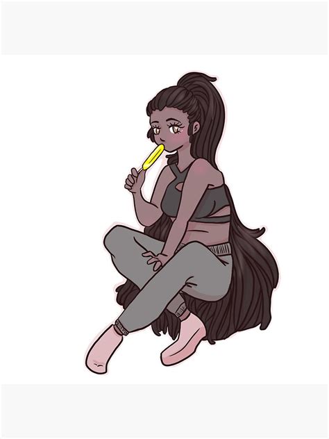 Popsicle Sticker For Sale By Bananajellyart Redbubble