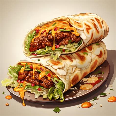 64 000 Shawarma Drawing Pictures