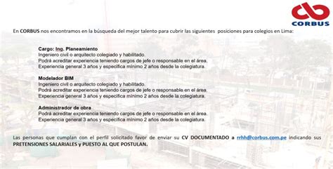 Corbus Posted On Linkedin