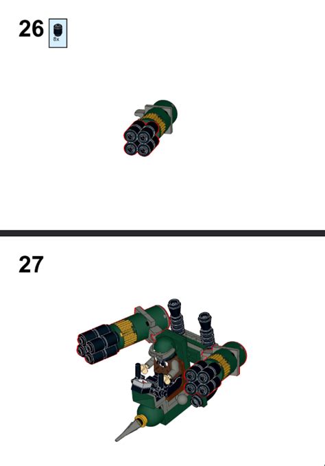 3d File Lego Style Brick Juggernaut Mecha・3d Printing Idea To Download・cults