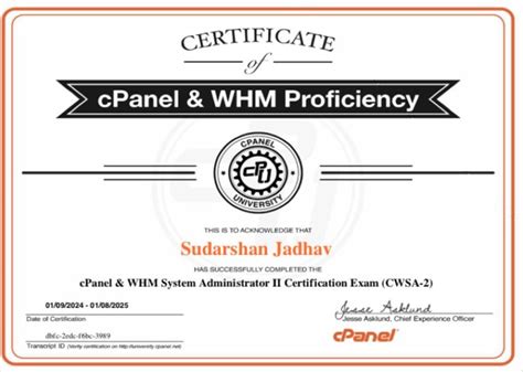 Sudarshan Jadhav On Linkedin Webhosting Cpanel Linuxsystemadministration