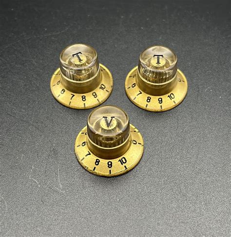 1960s Teisco Univox Guyatone Epiphone Guitar Knobs 1 Reverb Uk