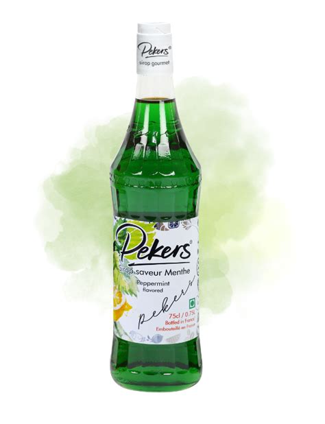 Peppermint Syrup Cool And Refreshing