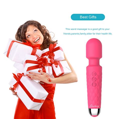Powerful Cordless Portable Personal Electric 8 Speeds Rechargeable Wand