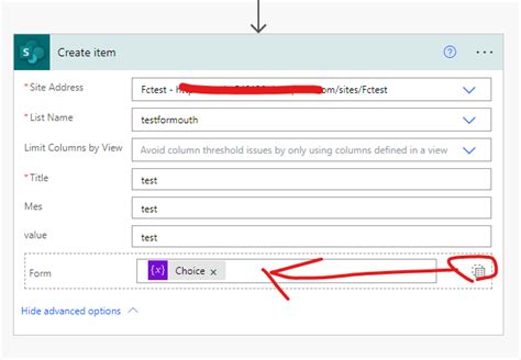 Sharepoint FORMS Multi Options To SP List By Power Automate Stack Overflow