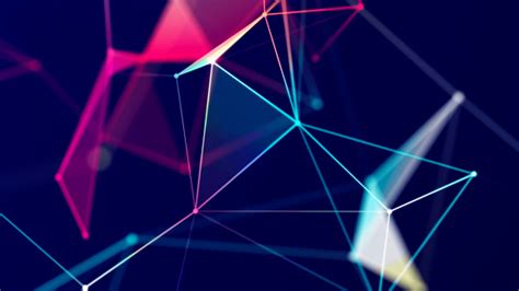 점과 선을 연결하는 추상적인 다각형 공간 어두운 배경 연결 구조입니다 3d 와이드스크린 나이트클럽에 대한 스톡 사진 및 기타 이미지 Istock