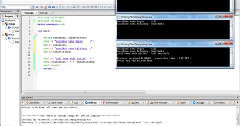 Pengertian Dan Contoh Operasi String ~ Learning It
