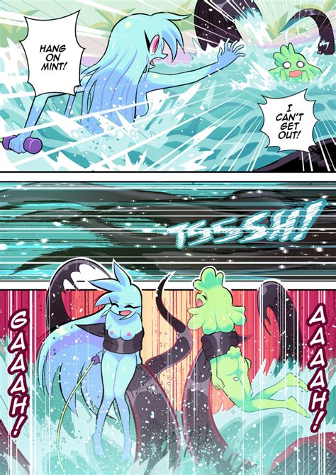 Rule 34 Blue Hair Blue Skin Casual Exposure Casual Nudity Comic Edit