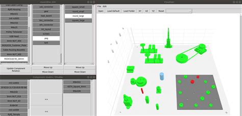 The Gui That Allows For Assembly Disassembly Task Configuration The Download Scientific