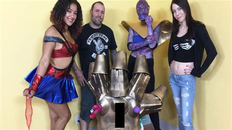 Woodrocket Builds Infinity Gauntlet Sex Machine For Assvengers