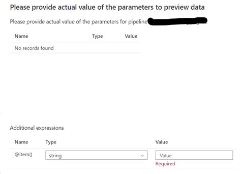 azure data factory call item from within query of a lookup on a