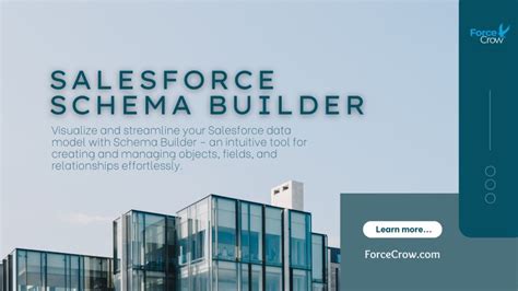 Salesforce Schemabuilder Crm Datamanagement Salesforcetips… Forcecrow