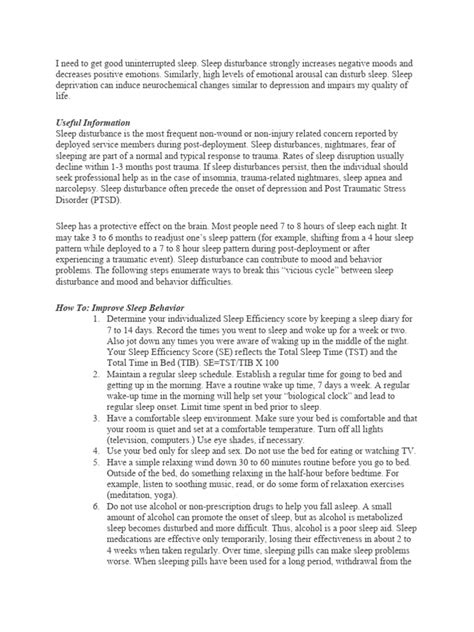 Informații Somn Pdf Sleep Sleep Disorder