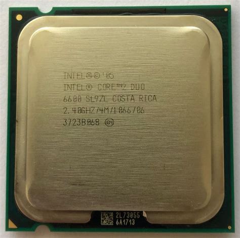 Intel Core 2 Duo E6600 2 4ghz Cpu Prozessoren Kaufen Auf Ricardo