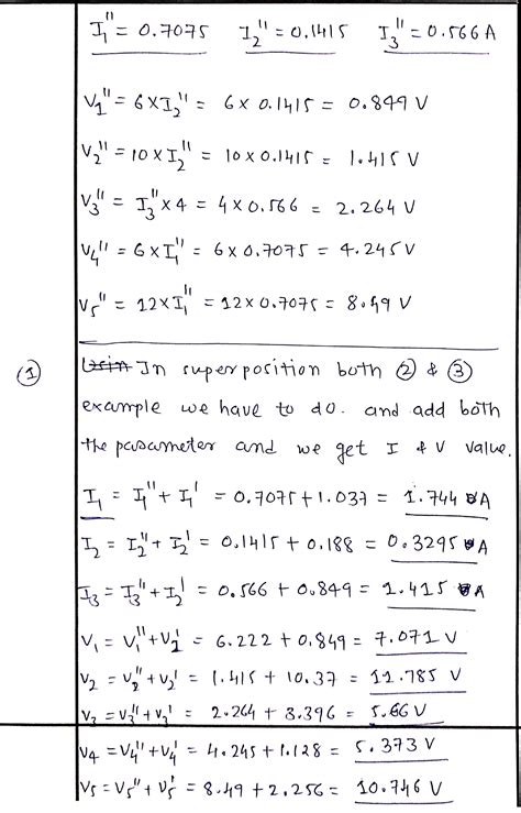 Solved Superposition Theorem And Linearity Using This Formula In