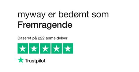 Anmeldelser af myway | Læs kundernes anmeldelser af myway.dk