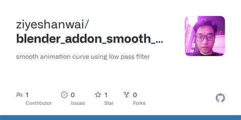 GitHub Ziyeshanwai Blender Addon Smooth Animation Smooth Animation
