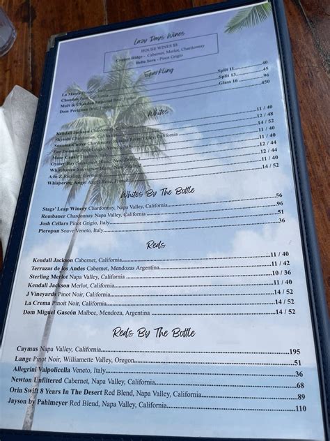 Lazy Days Restaurant Menu Full Menu Update Lazy Days Restaurant Menu Full Menu Update