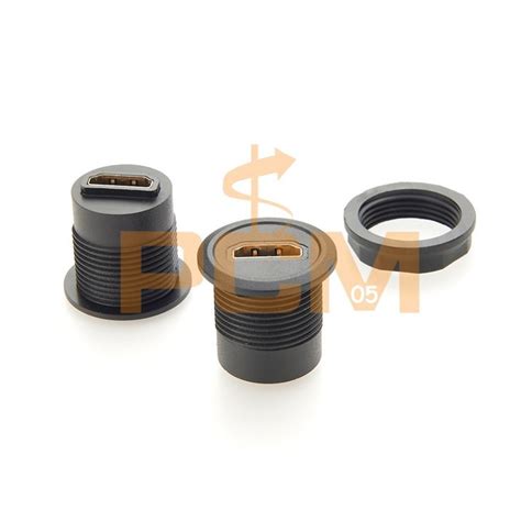 China Hdmi Round Chassis Panel Mount Connector Pcm 0153 Manufacturers