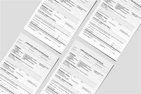 Employee Write Up Templateemployee Write Up Formemployee Write Up